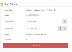 Apa Itu Order Book, Market Instant dan Market Limit?