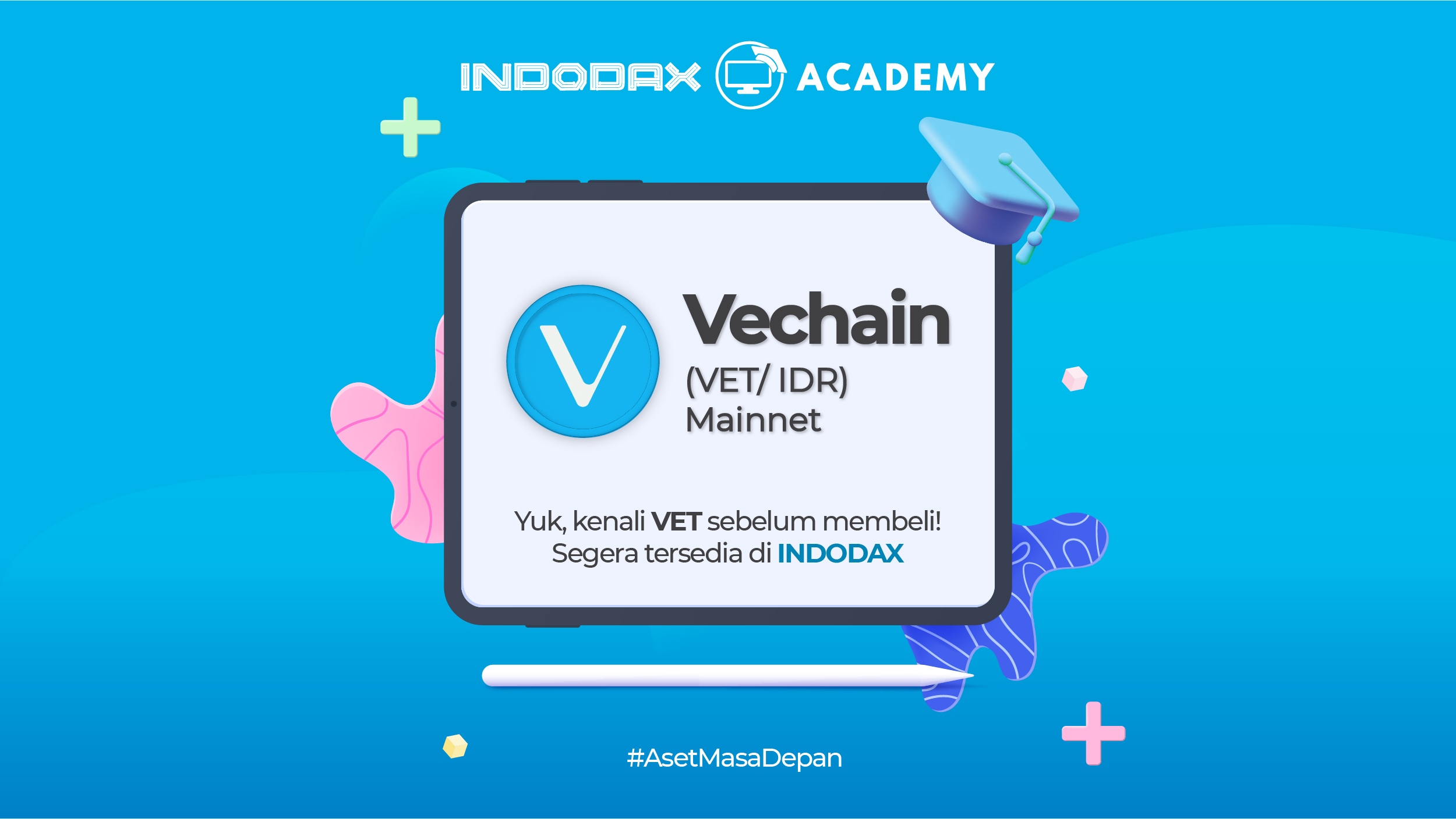Masuk 50 Aset Kripto di CoinMarketCap, VET hadir di Indodax