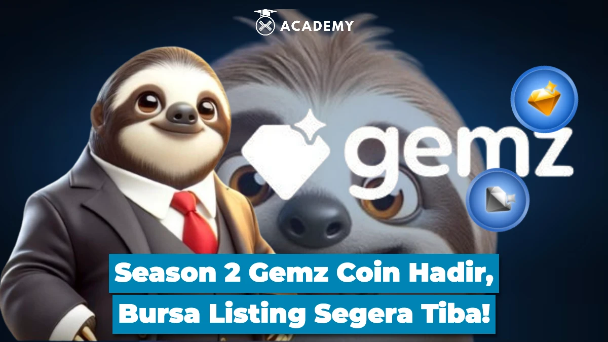 Season 2 Gemz Coin Hadir, Bursa Listing Segera Tiba!