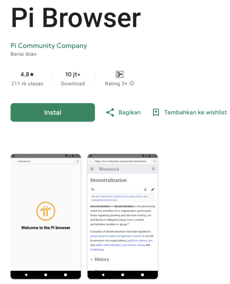 Jangan Sampai Hilang! Simpan Pi Coin di Pi Browser Wallet!
