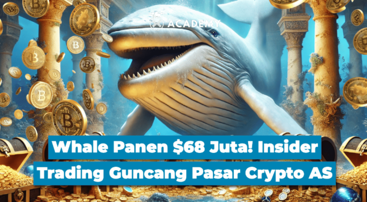 Whale Panen $68 Juta! Insider Trading Guncang Pasar Crypto AS