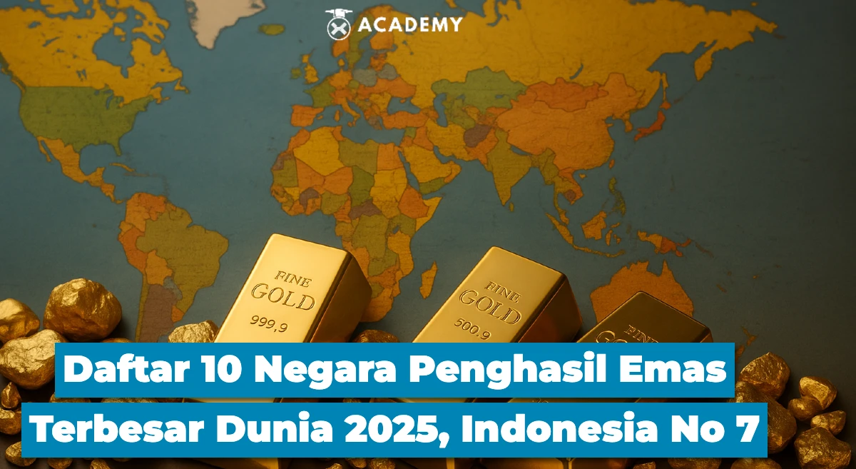 Negara Penghasil Emas Terbesar Dunia 2025, Indonesia No 7