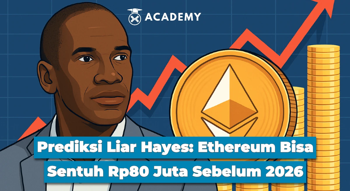 Prediksi Liar Hayes: Ethereum Bisa Sentuh Rp80 Juta Sebelum 2026