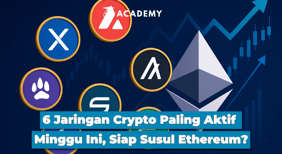 6 Jaringan Crypto Paling Aktif Minggu Ini, Siap Susul Ethereum?