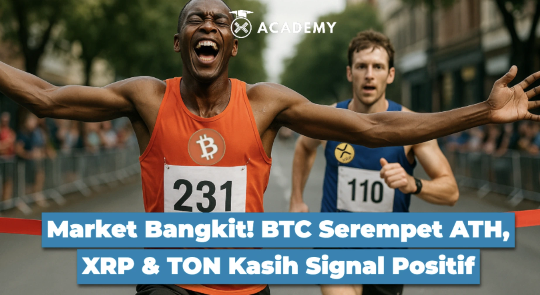Market Bangkit! BTC Serempet ATH, XRP & TON Kasih Signal Positif
