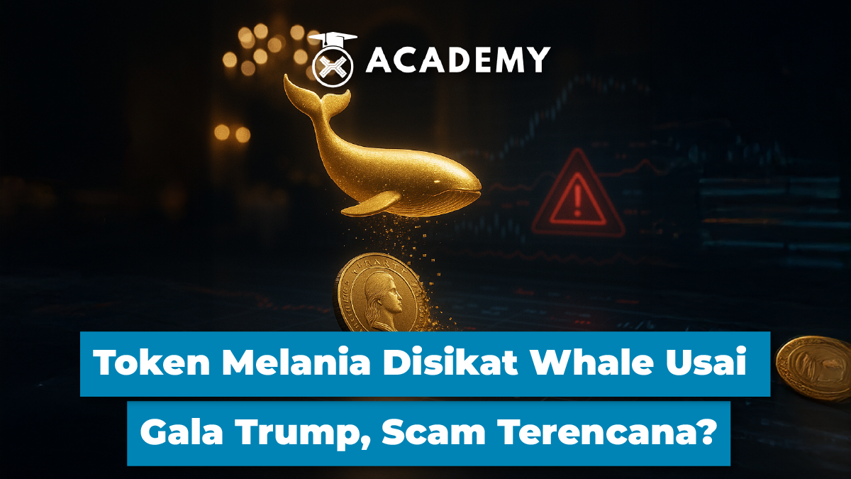 Token Melania Disikat Whale Usai Gala Trump, Scam Terencana?