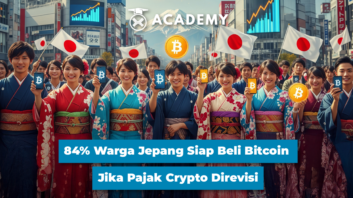 84% Warga Jepang Siap Beli Bitcoin Jika Pajak Crypto Direvisi