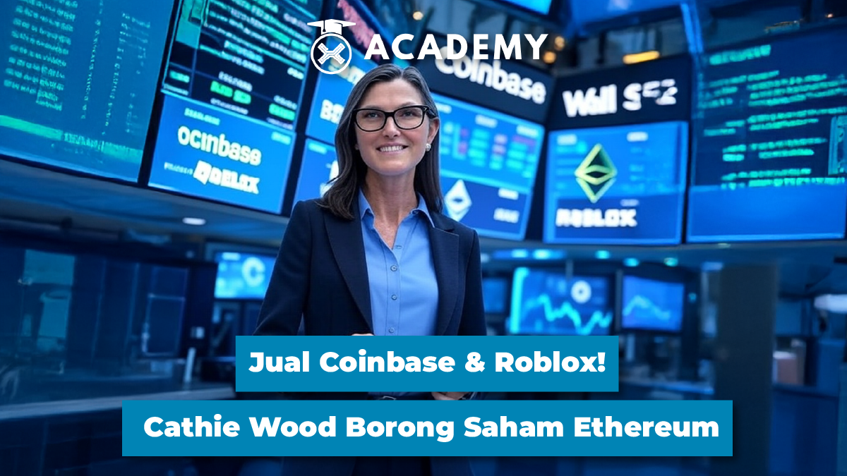Jual Coinbase & Roblox! Cathie Wood Borong Saham Ethereum