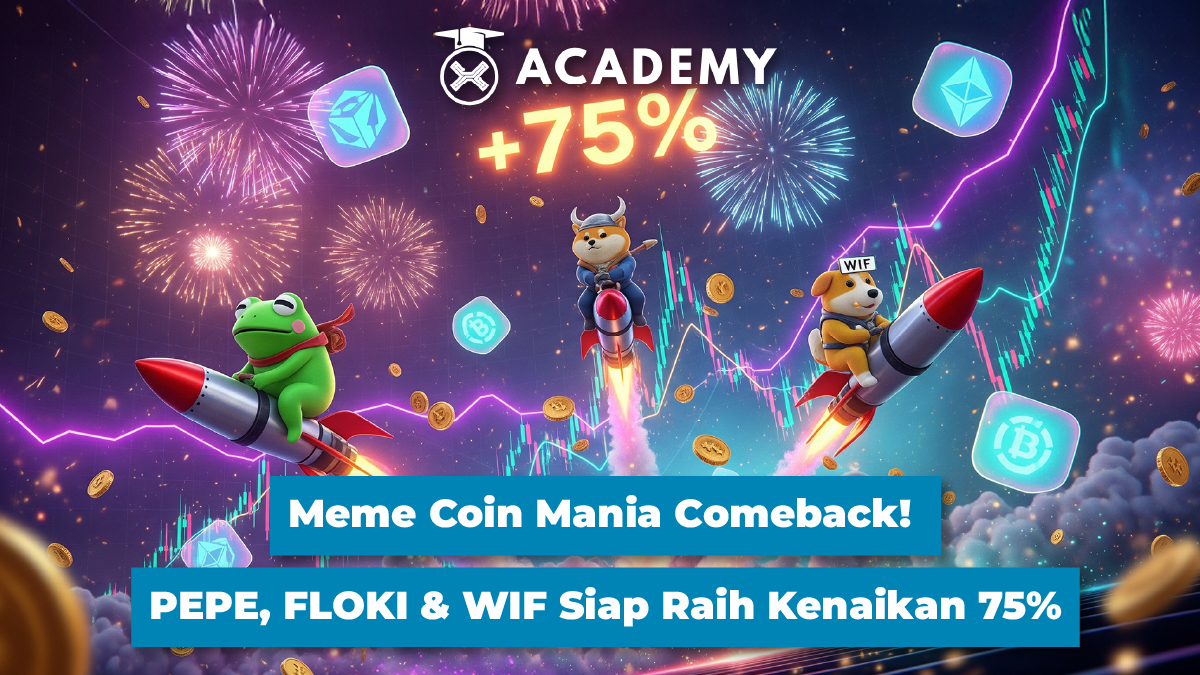 Meme Coin Mania Comeback! PEPE, FLOKI & WIF Siap Raih Kenaikan 75%