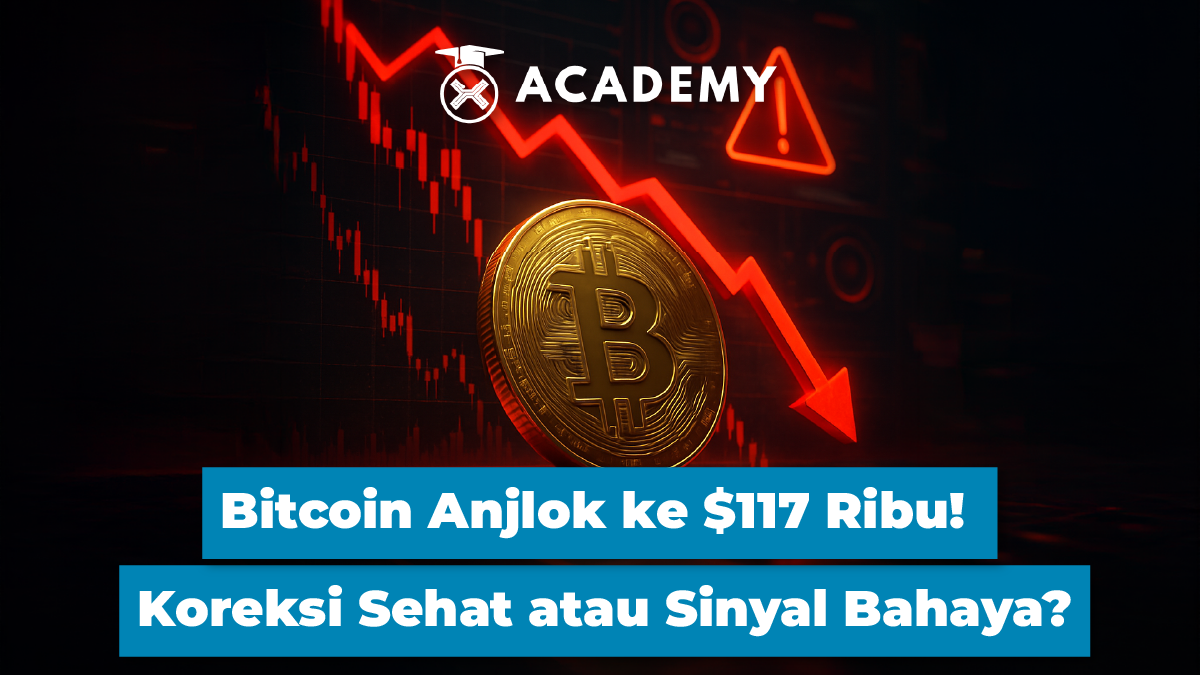 Bitcoin Anjlok ke $117 Ribu! Koreksi Sehat atau Sinyal Bahaya?