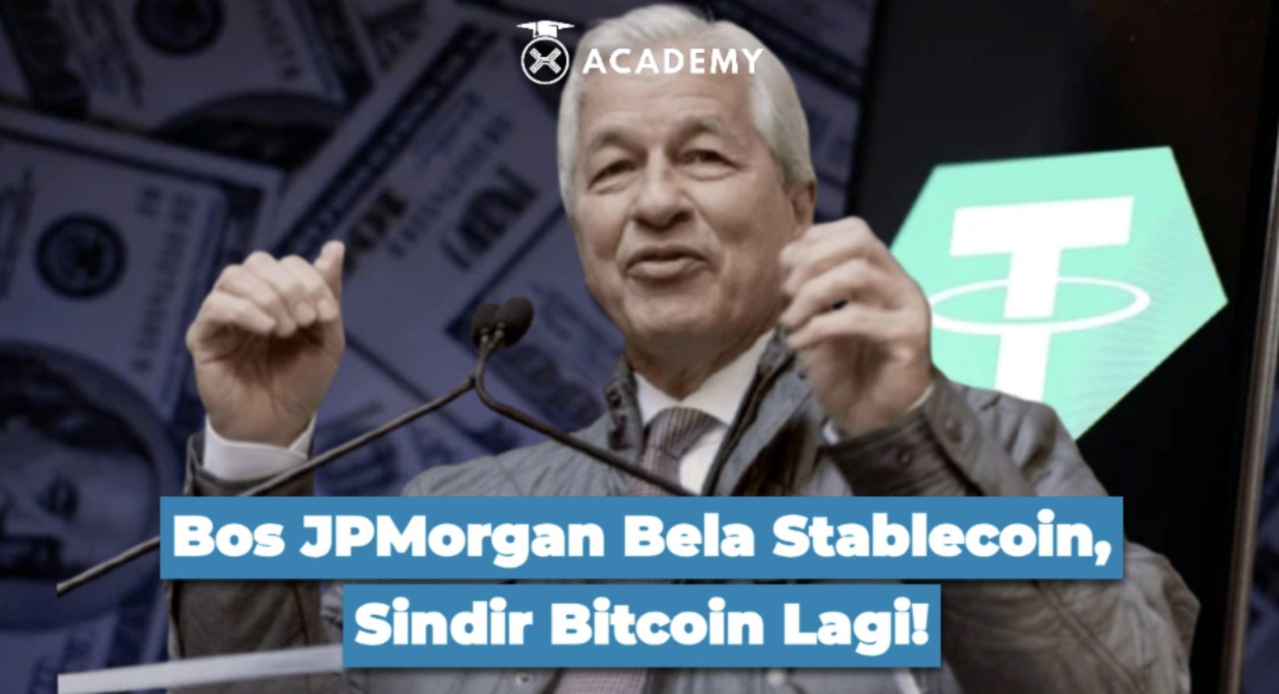 Bos JPMorgan Bela Stablecoin, Sindir Bitcoin Lagi!