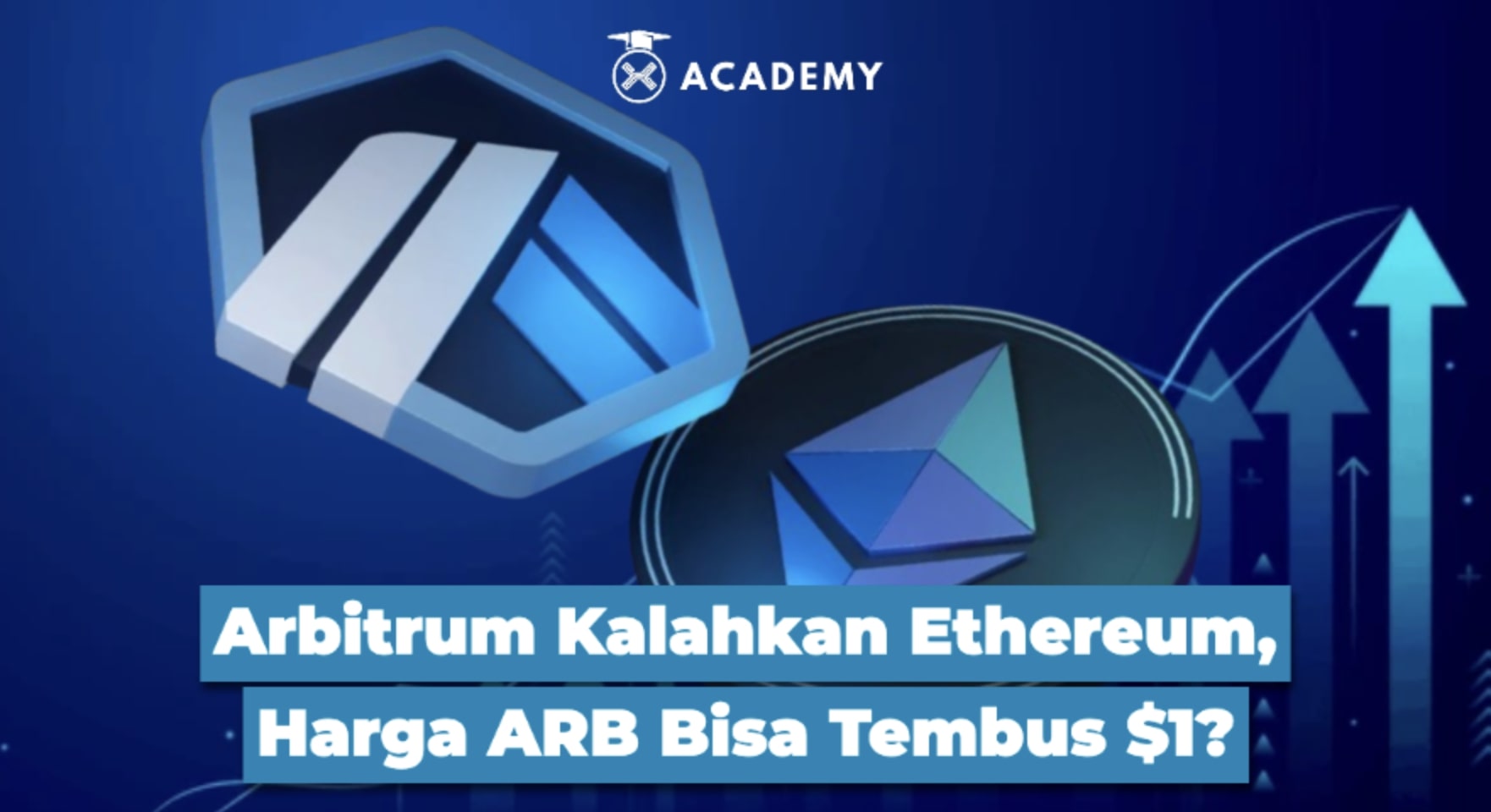 Arbitrum Kalahkan Ethereum, Harga ARB Bisa Tembus $1?