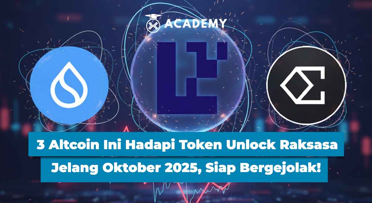 3 Altcoin Ini Hadapi Token Unlock Raksasa Jelang Oktober 2025, Siap Bergejolak!