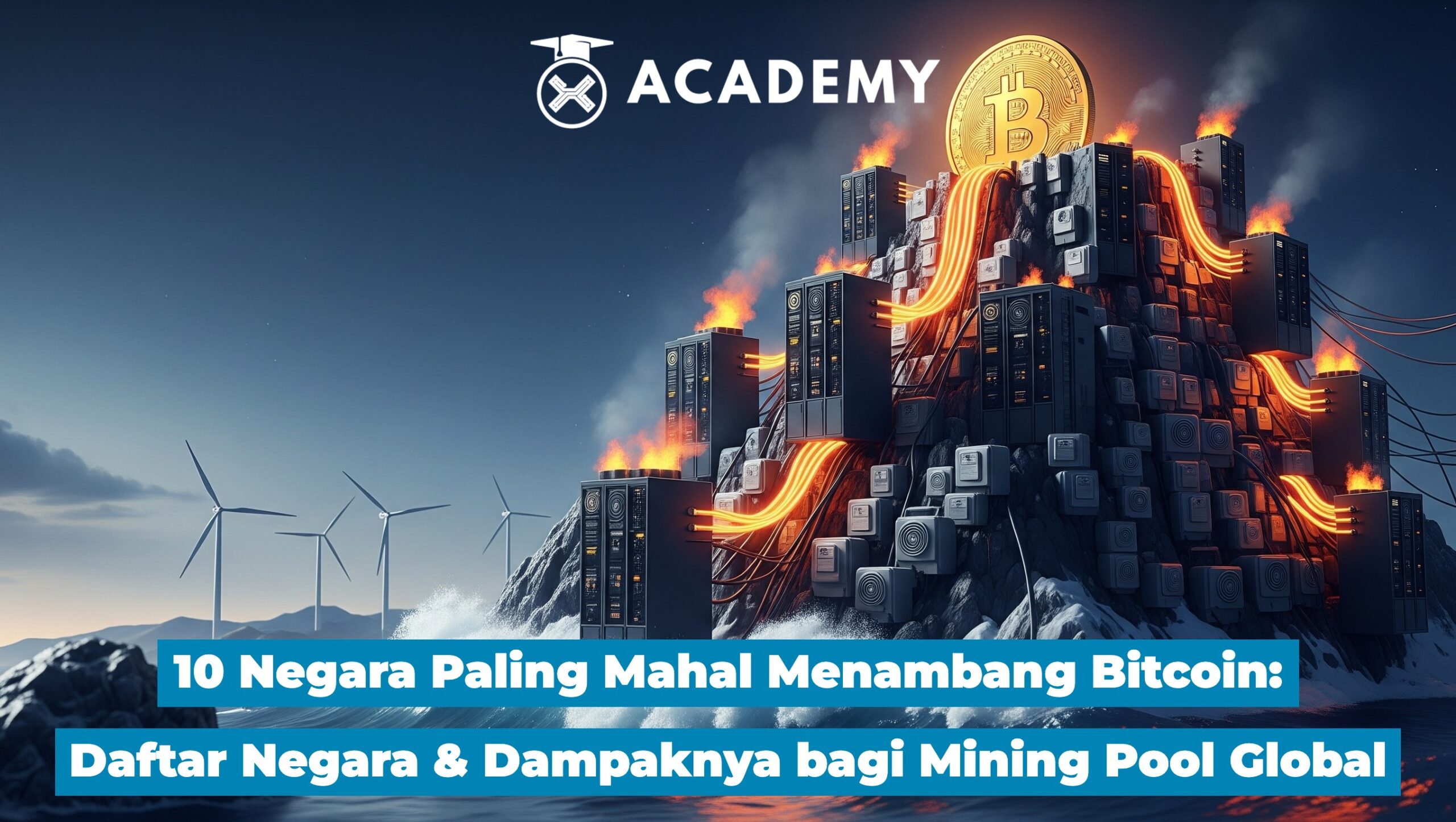 10 Negara Paling Mahal Menambang Bitcoin (2025)