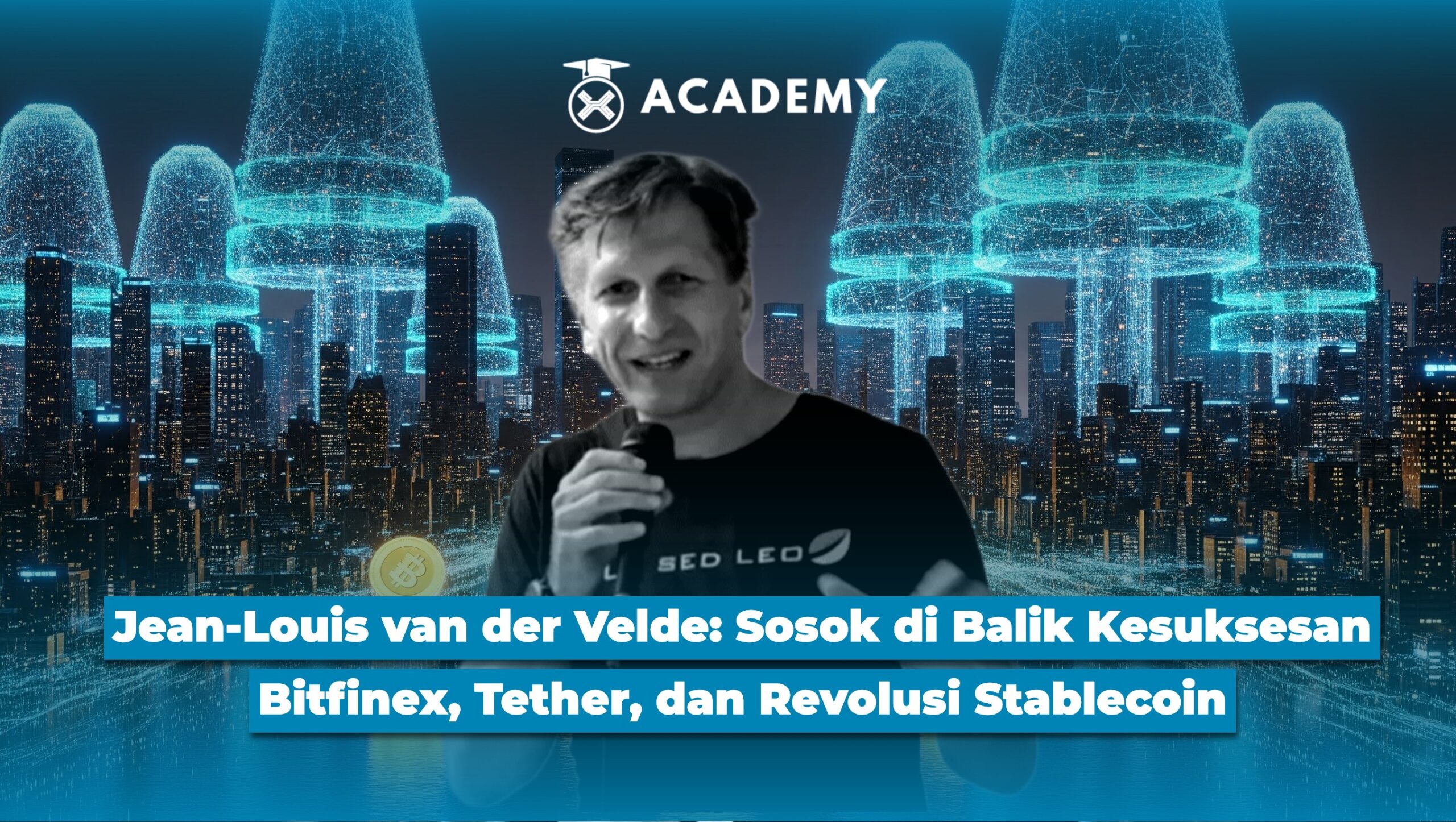 Profil Jean-Louis van der Velde, CEO Bitfinex dan Tether