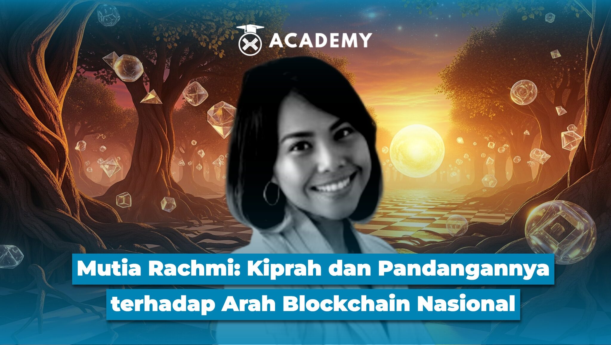 Profil Mutia Rachmi dan Arah Blockchain Indonesia