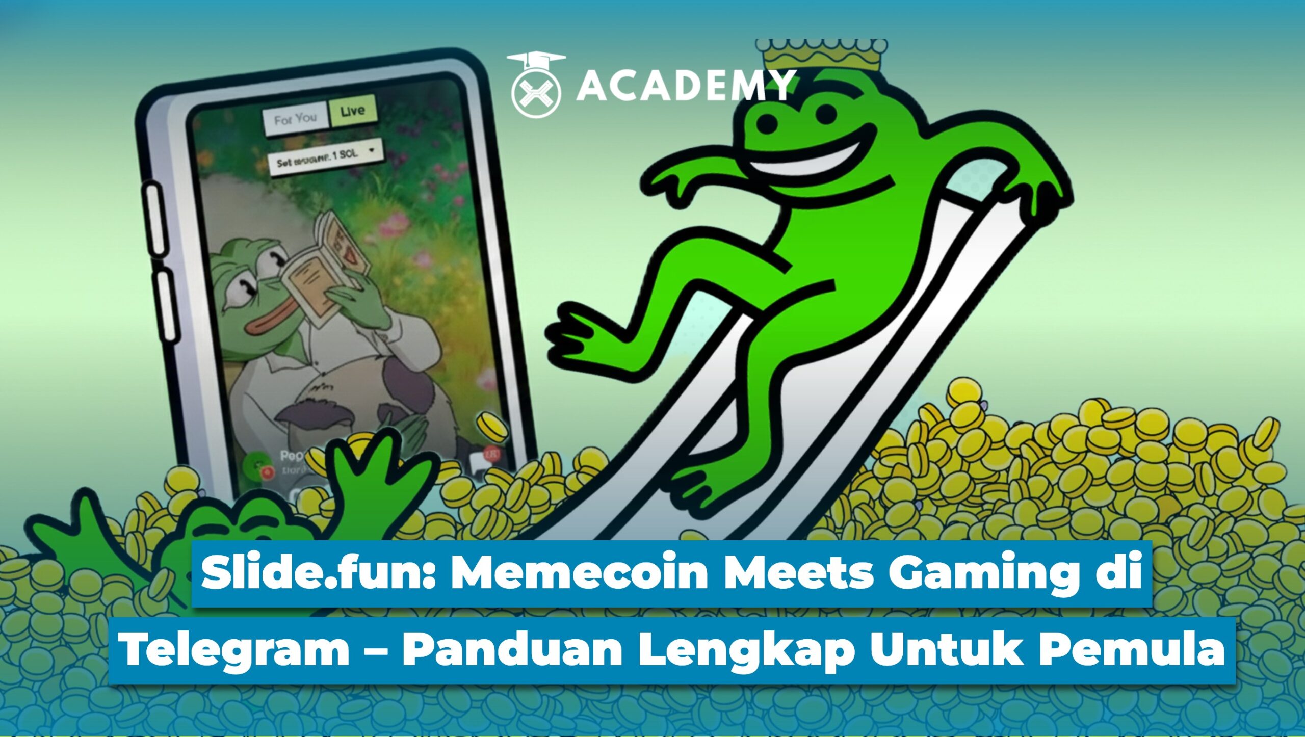 Slide.fun, Platform Gamified Memecoin di Telegram