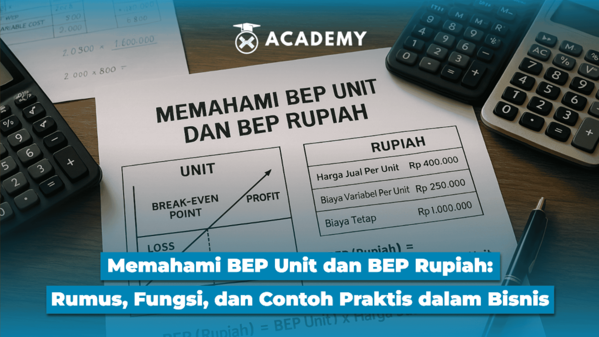 Perbedaan BEP Unit dan BEP Rupiah dalam Bisnis