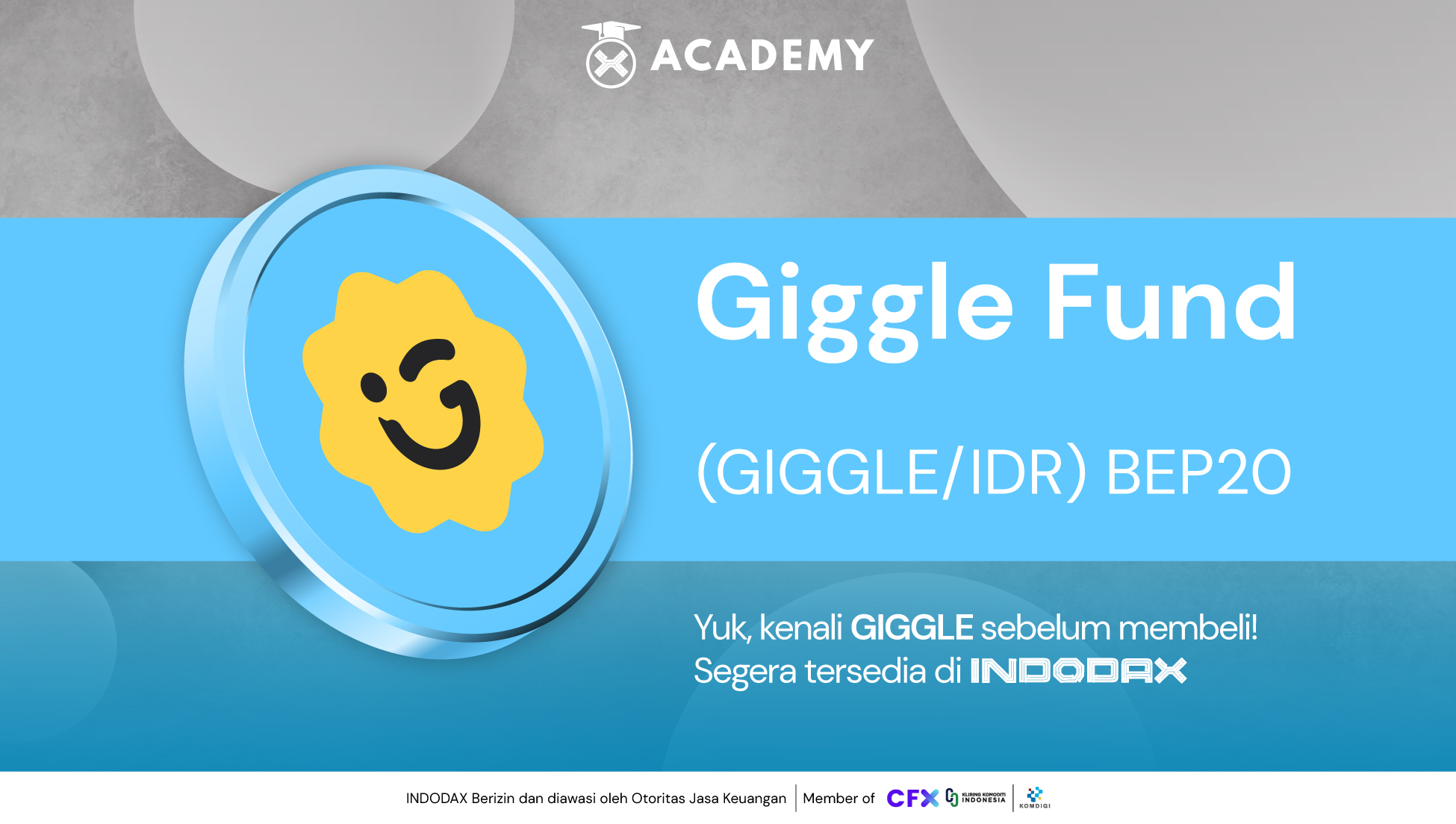 Giggle Fund (GIGGLE) Kini Hadir di INDODAX