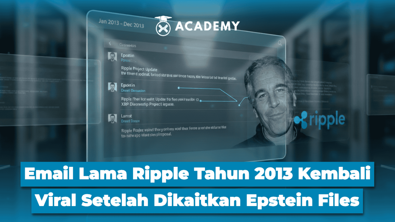 Email Lama Ripple Tahun 2013 Kembali Viral Setelah Dikaitkan Epstein Files