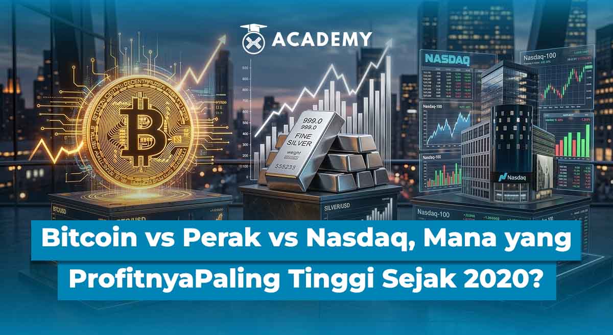 Bitcoin vs Perak vs Nasdaq, Mana yang Returnya Lebih Tinggi Sejak 2020?